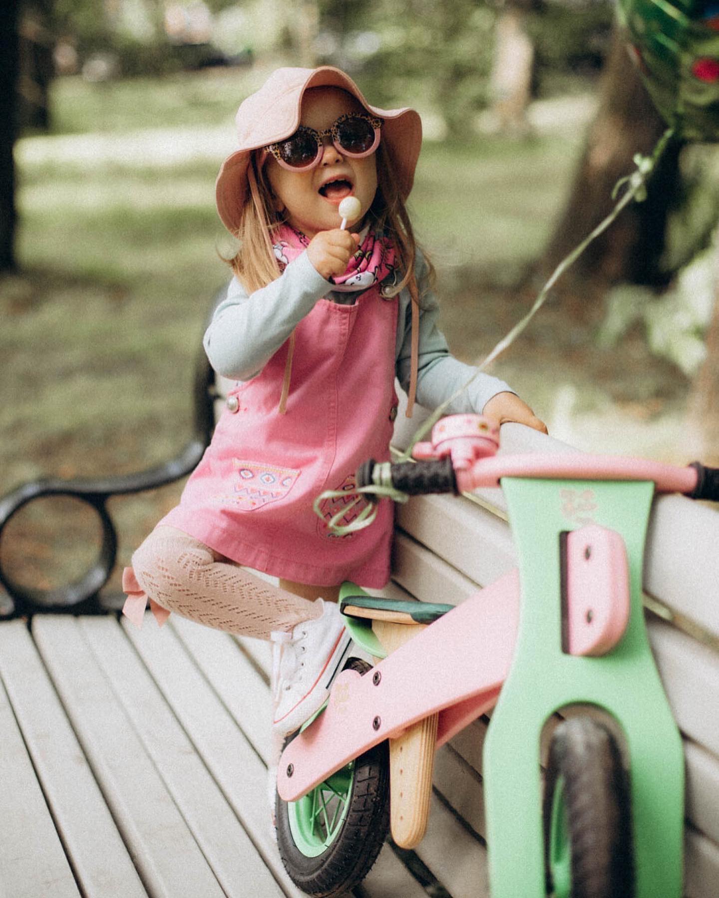 Skrejritenis DIP DAP MINI “Rozā pavasaris” - DipDap